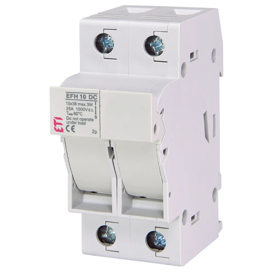ETI EFH 10 DC Sicherungssockel 2P 25A 10X38 PV 1000V DC - 2540203 – AMK ...